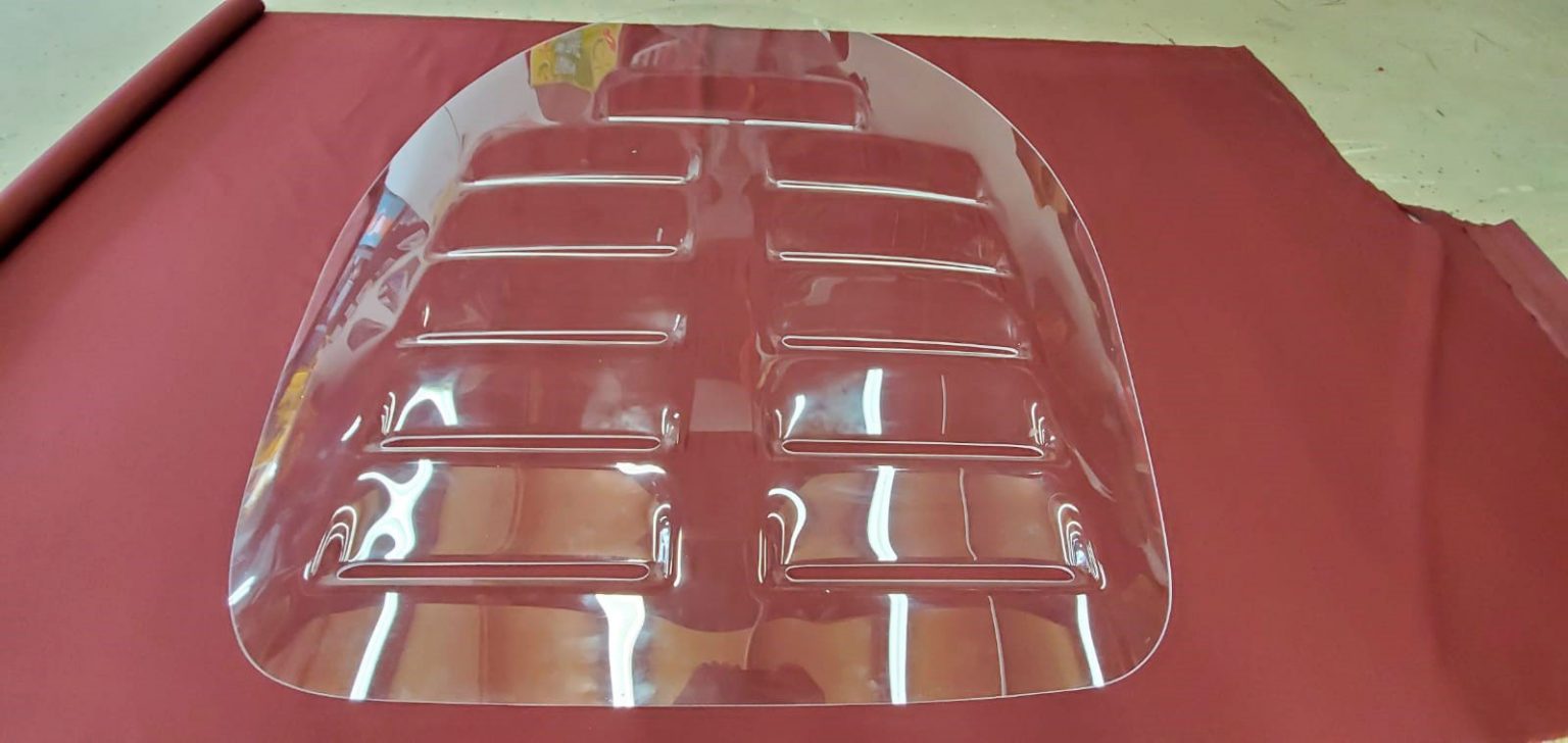 Engine cover (perspex) - F40 Parts