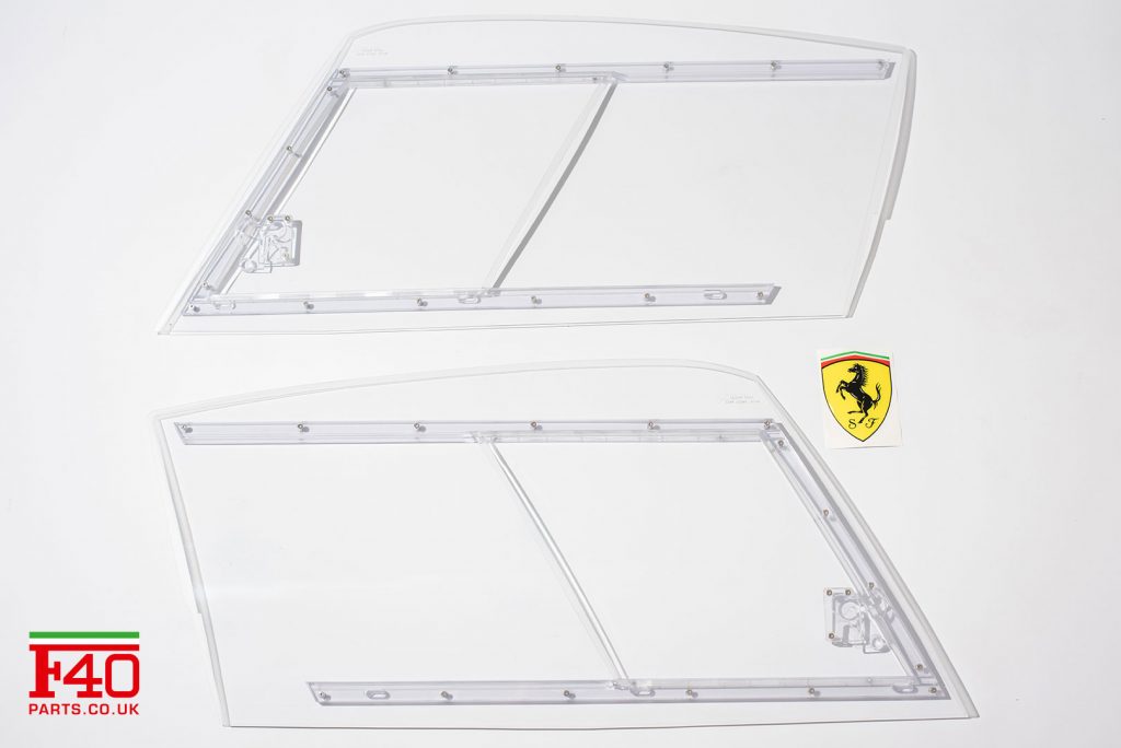 Sliding Windows Set (Lexan) (F40 LM) - F40 Parts