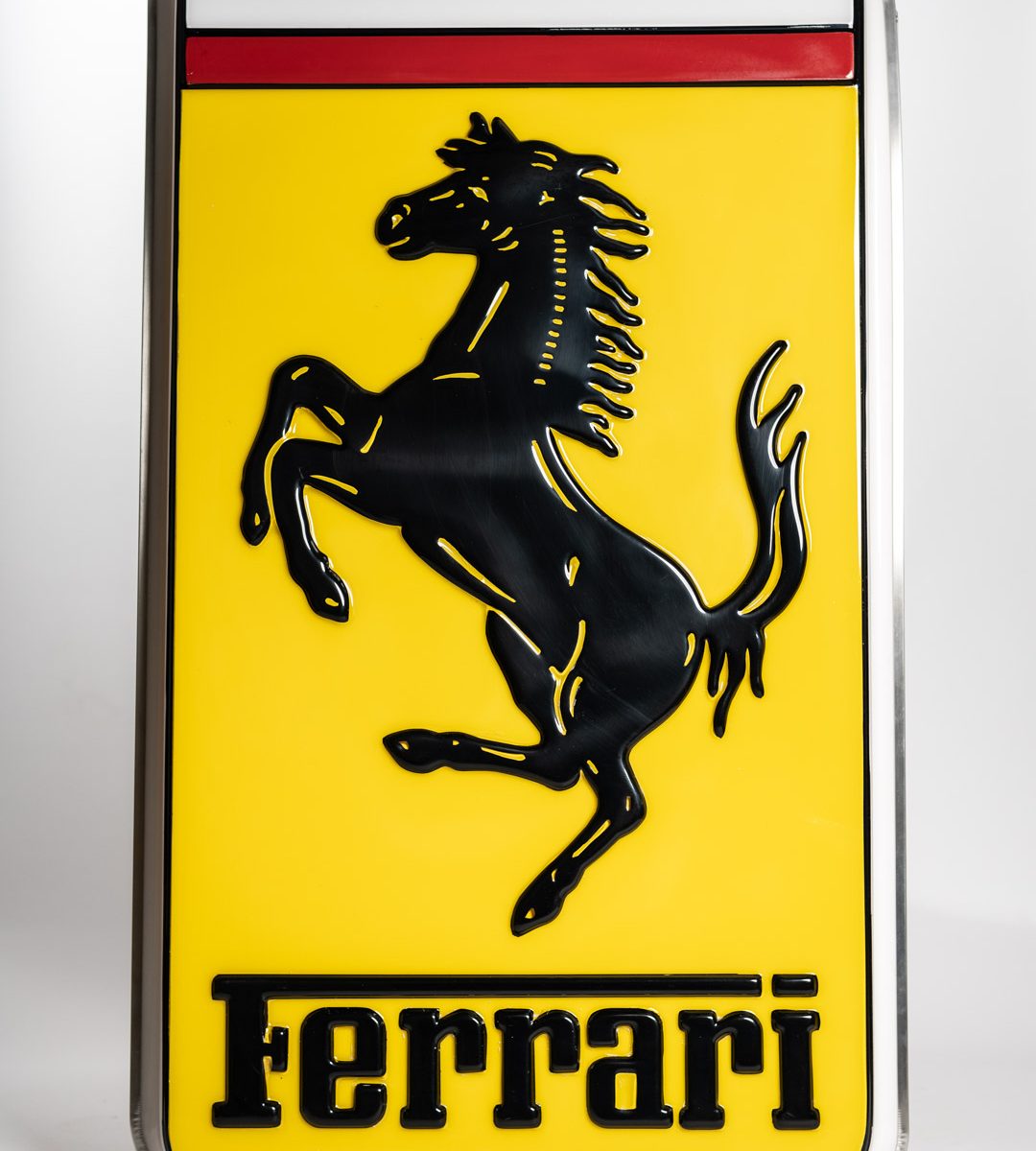 Ferrari Dealer Lightbox Sign - F40 Parts
