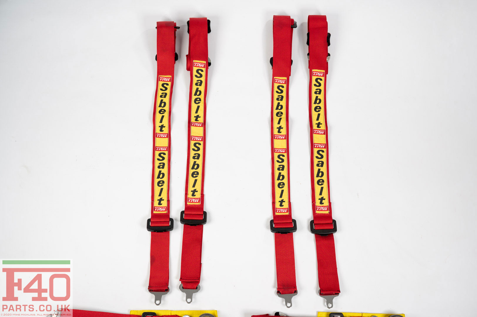 Ferrari F40 Sabelt harness set 1987 - F40 Parts