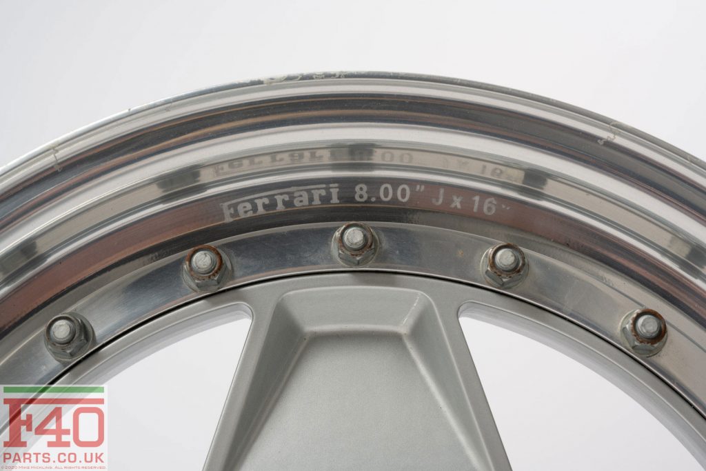 Ferrari 288 GTO Speedline Front Wheels - F40 Parts