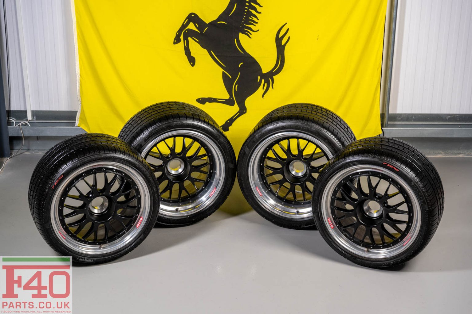 Ferrari F50 BBS Wheelset - F40 Parts
