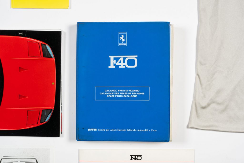 Ferrari F40 Toolkit and Accessories Collection - F40 Parts
