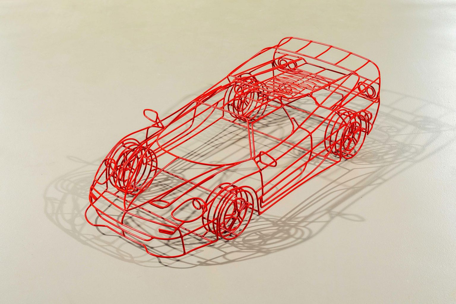 Ferrari F50 Wire Sculpture - F40 Parts