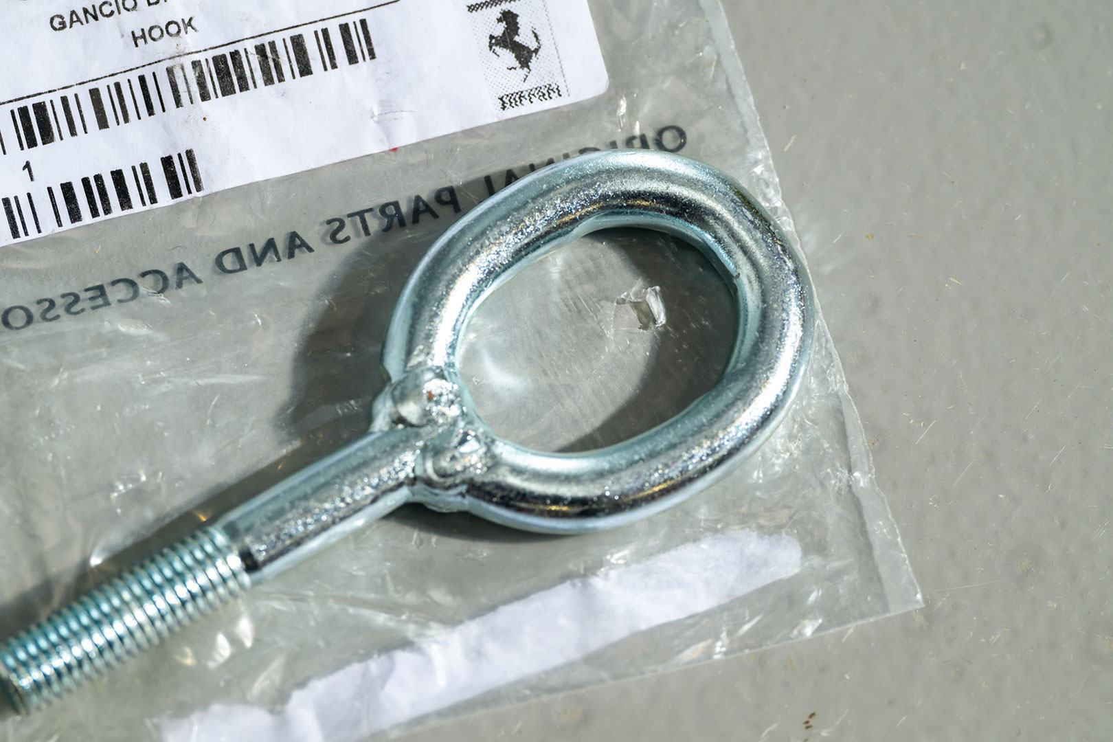 Ferrari F40 Tow Hook - F40 Parts